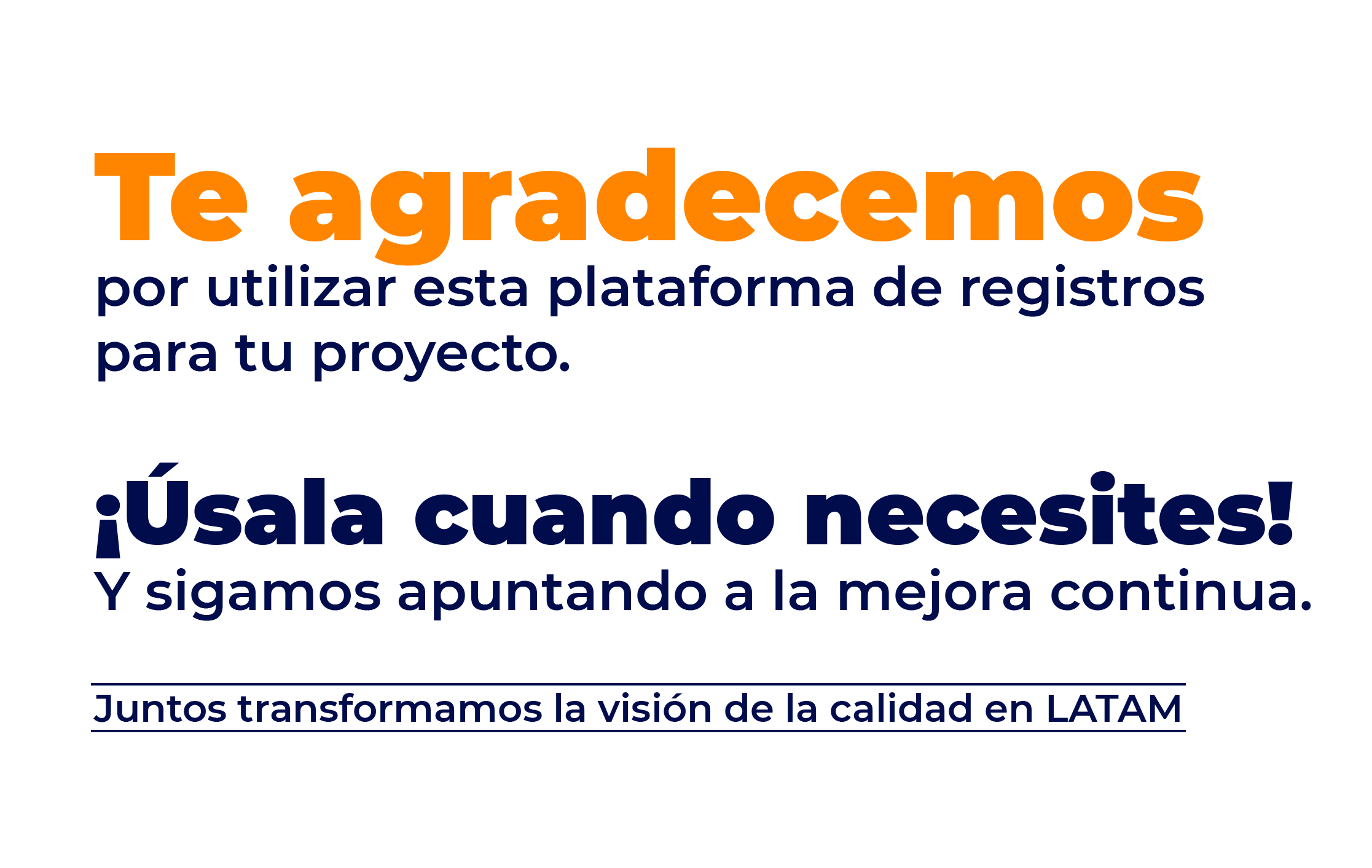 ¡Registro realizado con éxito! - Cercal Group Especialistas en la ...